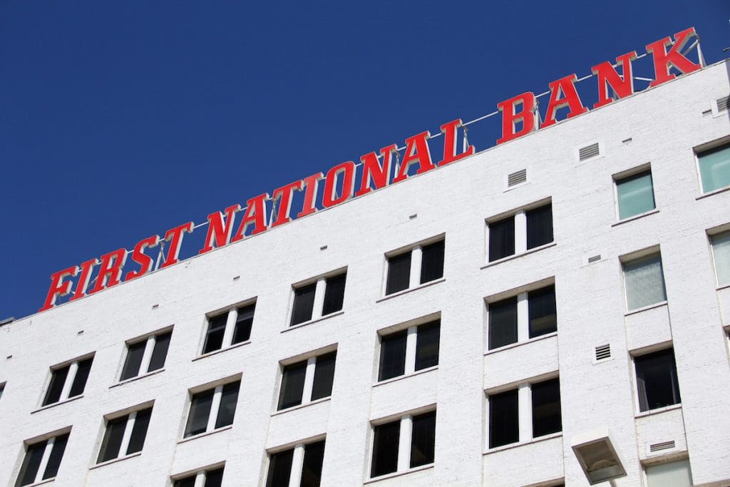 First National Bank | Arkansas Glass and Mirror