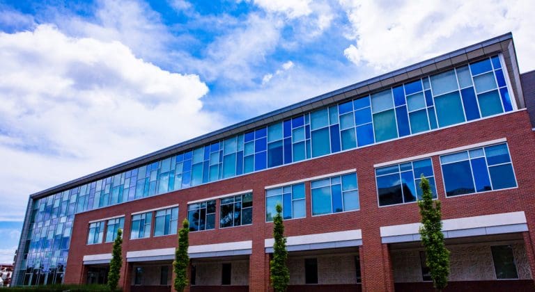 UAFS Visual Arts Building Fort Smith (Curtain Wall) | Arkansas Glass ...